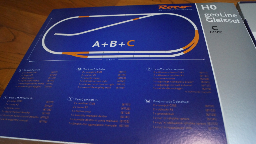HO規 Roco 61102 軌道組 Track Set C 開箱 – Tony.Wu's Blog