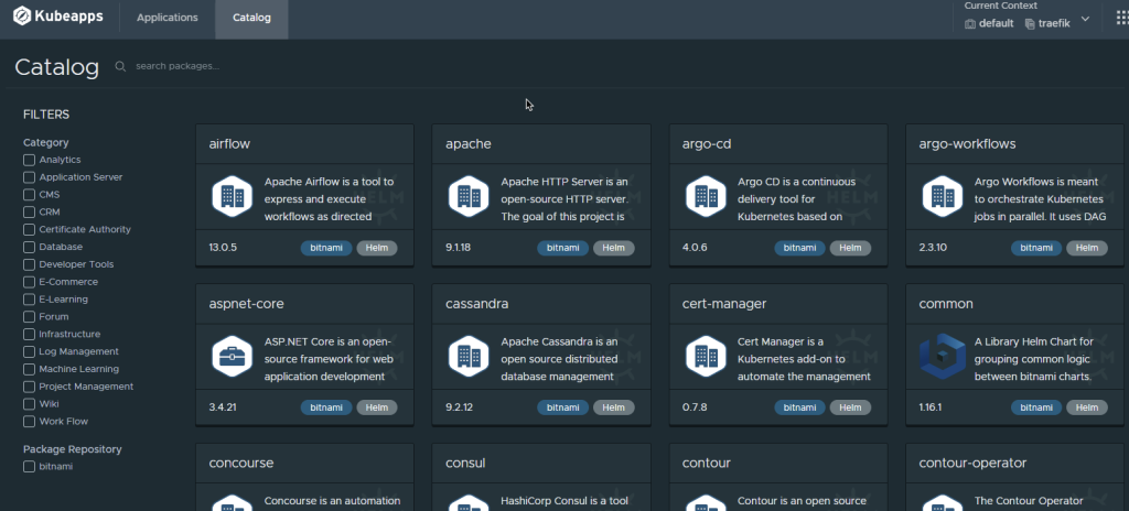 佈署kubeapps Helm圖型化UI管理工具 – Tony.Wu's Blog